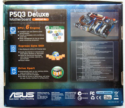 Первое знакомство с ASUS P5Q3 Deluxe/WiFi-AP @n: Intel P45 Express – в ...