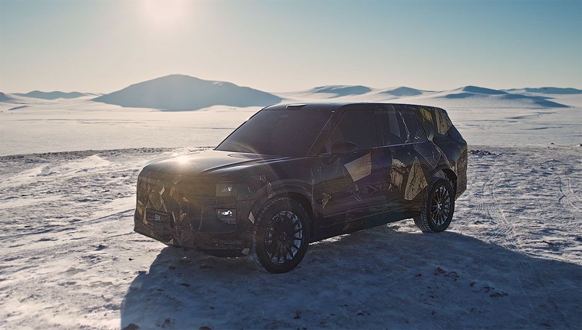 Флагманский гибридный кроссовер Zeekr 9X сможет разгоняться до 100 км/ч ...