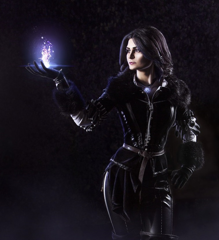 Волшебная красота: Anna Poison в образе Йеннифэр из Вергенберга по ...