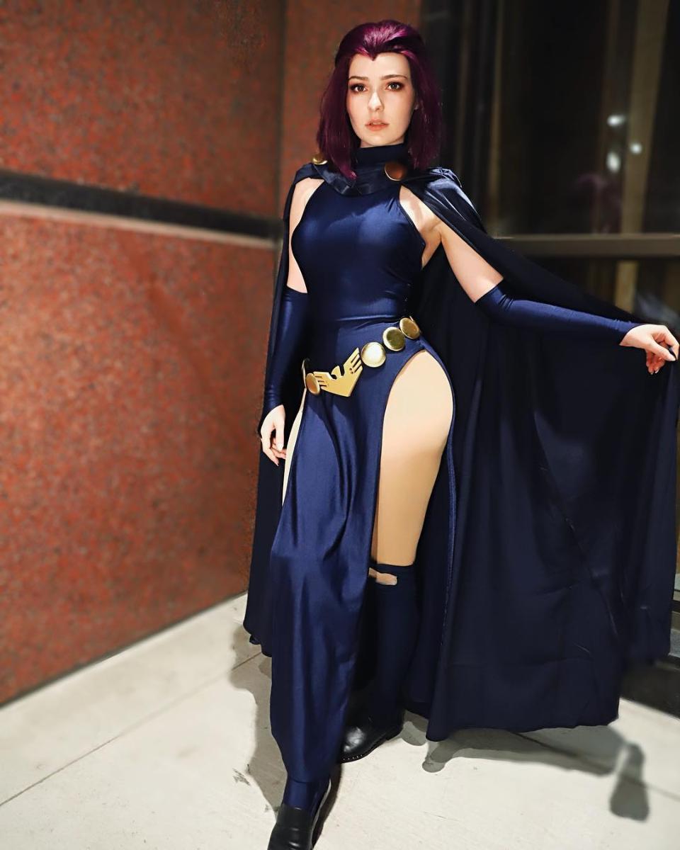 Teen Titans: Рэйвен (Raven) косплей от OMGCosplay