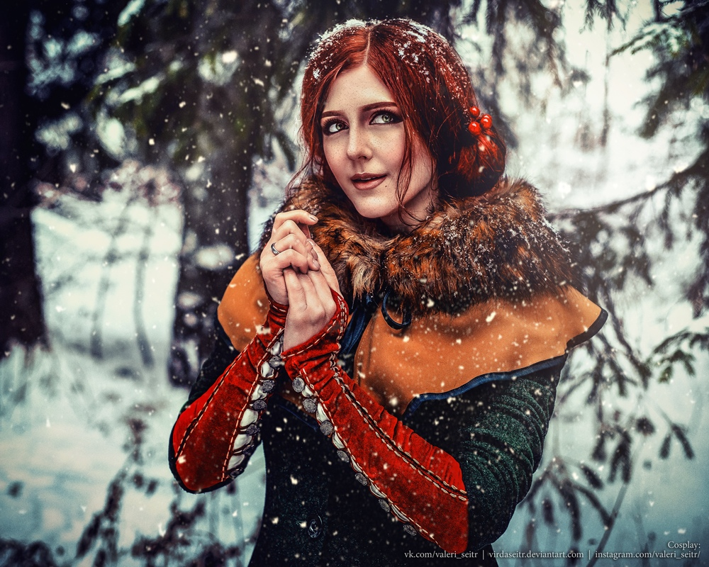 Волшебная красота: Великолепная Трисс Меригольд (Triss Merigold) в ...
