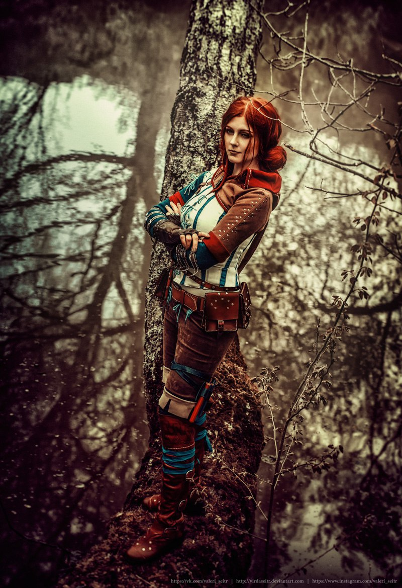 Волшебная красота: Великолепная Трисс Меригольд (Triss Merigold) в ...