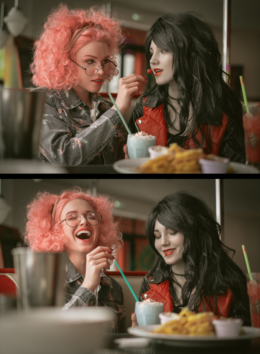 Косплей по мотивам Время приключений: 80-е (Adventure time: 80's)