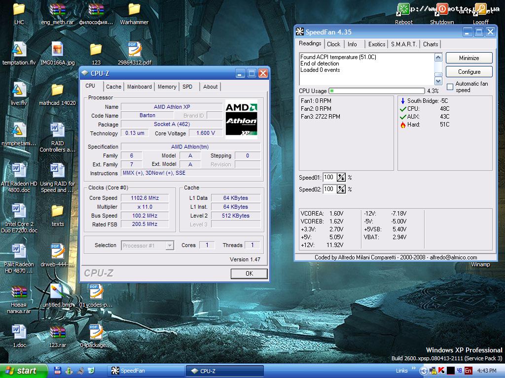 Разгон AMD Athlon Barton XP 2500+