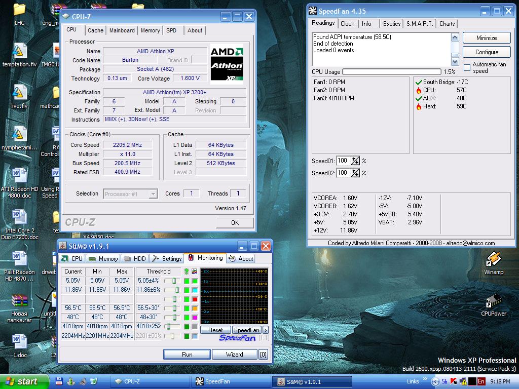 Разгон AMD Athlon Barton XP 2500+