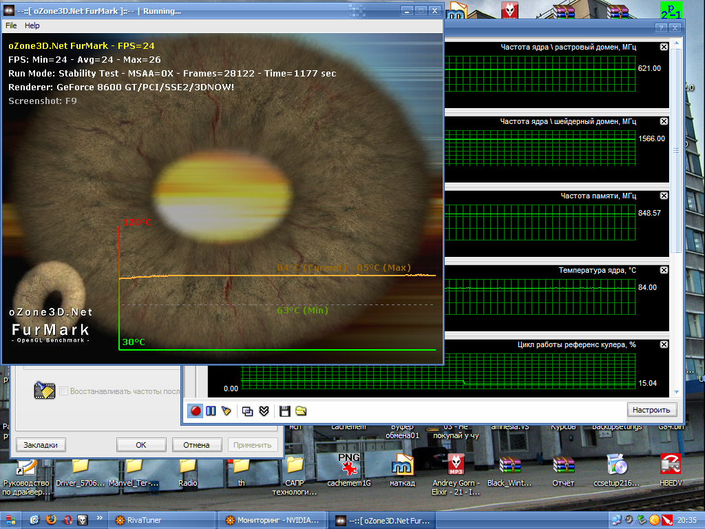 3DMark06 "горячее" FURMark?