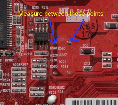 Вольтмод Radeon 9200 (PowerColor)