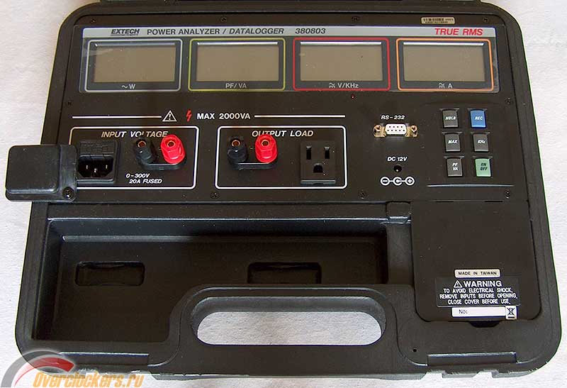 Записки тестера об измерении энергопотребления компьютера или Extech ...